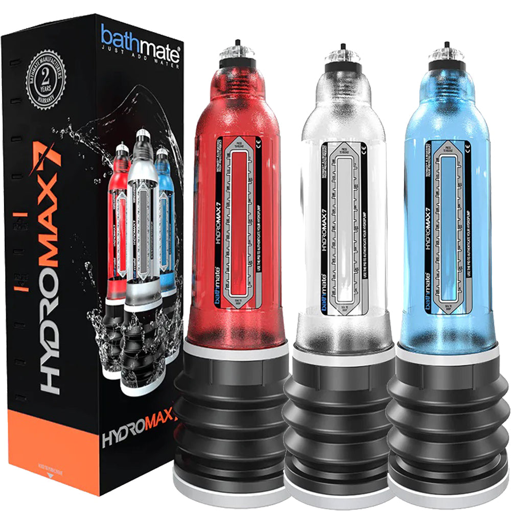 Bathmate HydroMax7 Penis Pump Hydro 7" Vacuum Enlarger